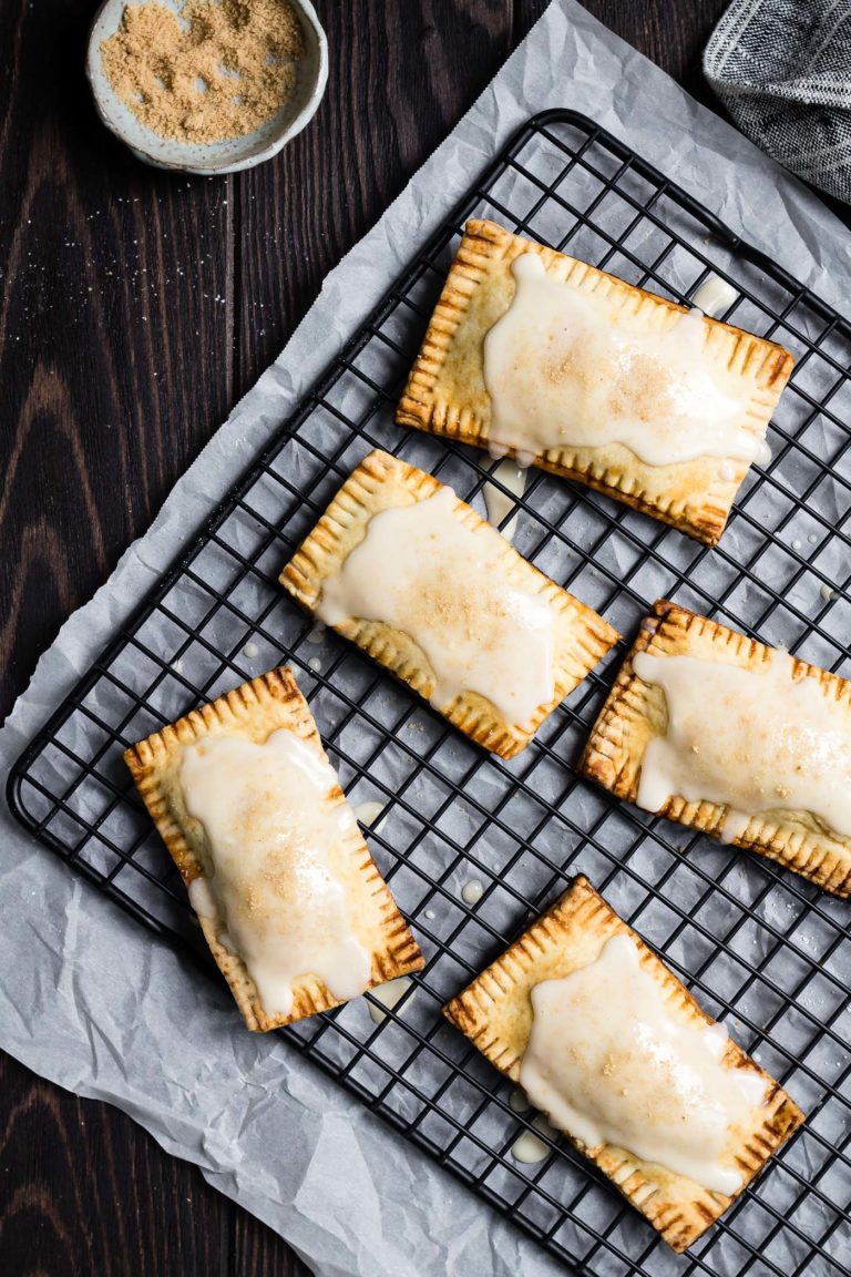 Vegan Maple Pumpkin Pop Tarts Recipe | Le Petit Eats