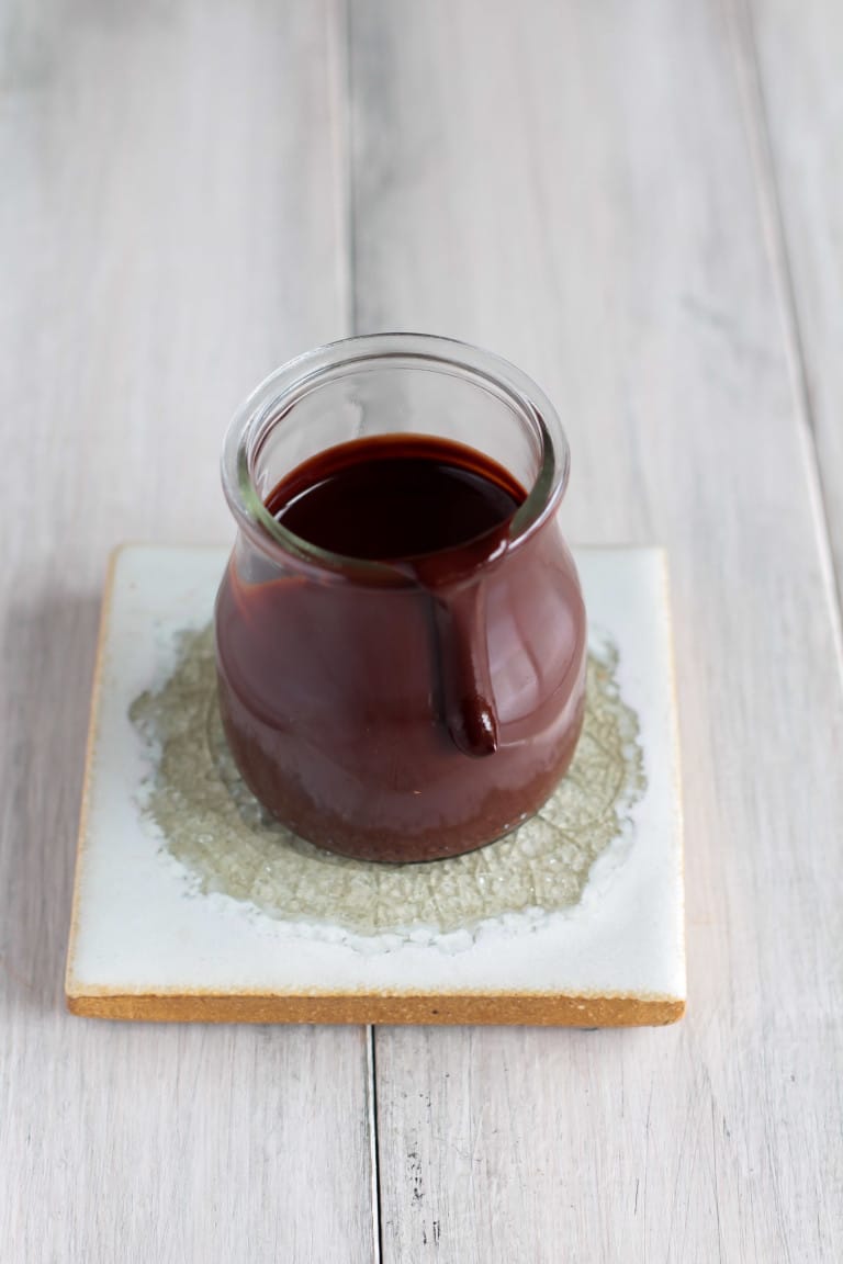 All Natural Chocolate Syrup - Le Petit Eats