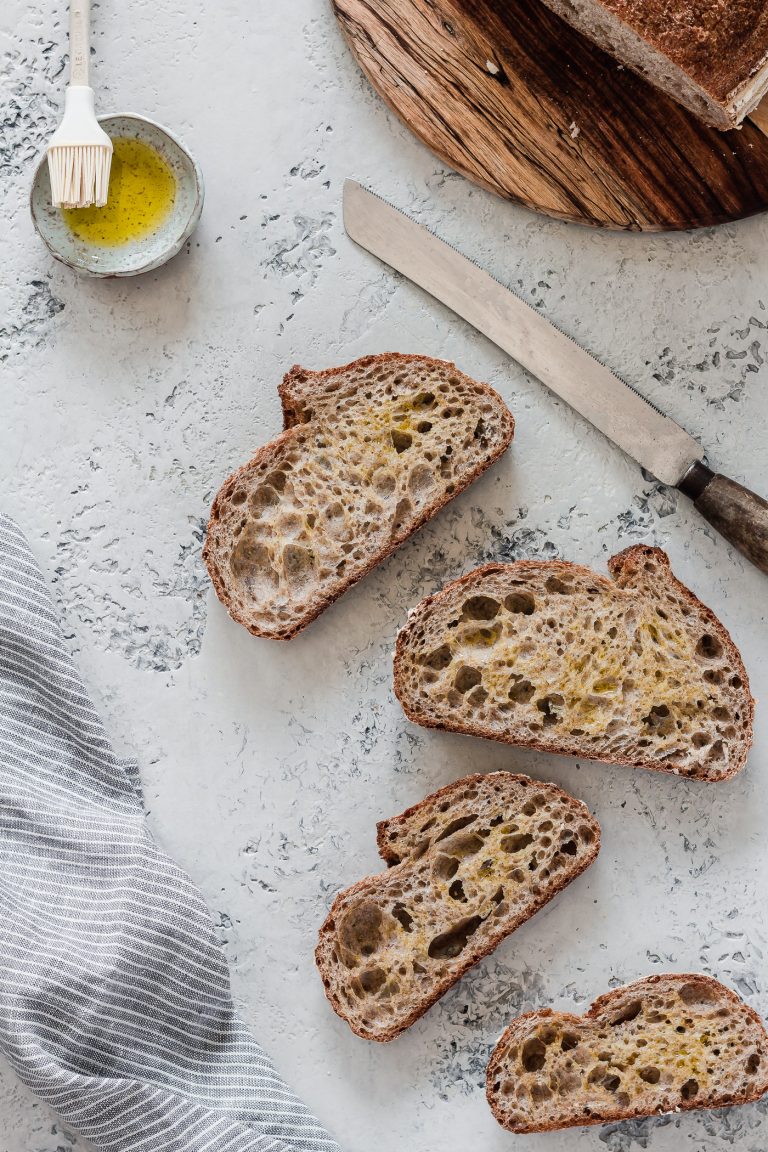 Vegan Spring Vegetable Crostini Recipe with Macadamia Ricotta