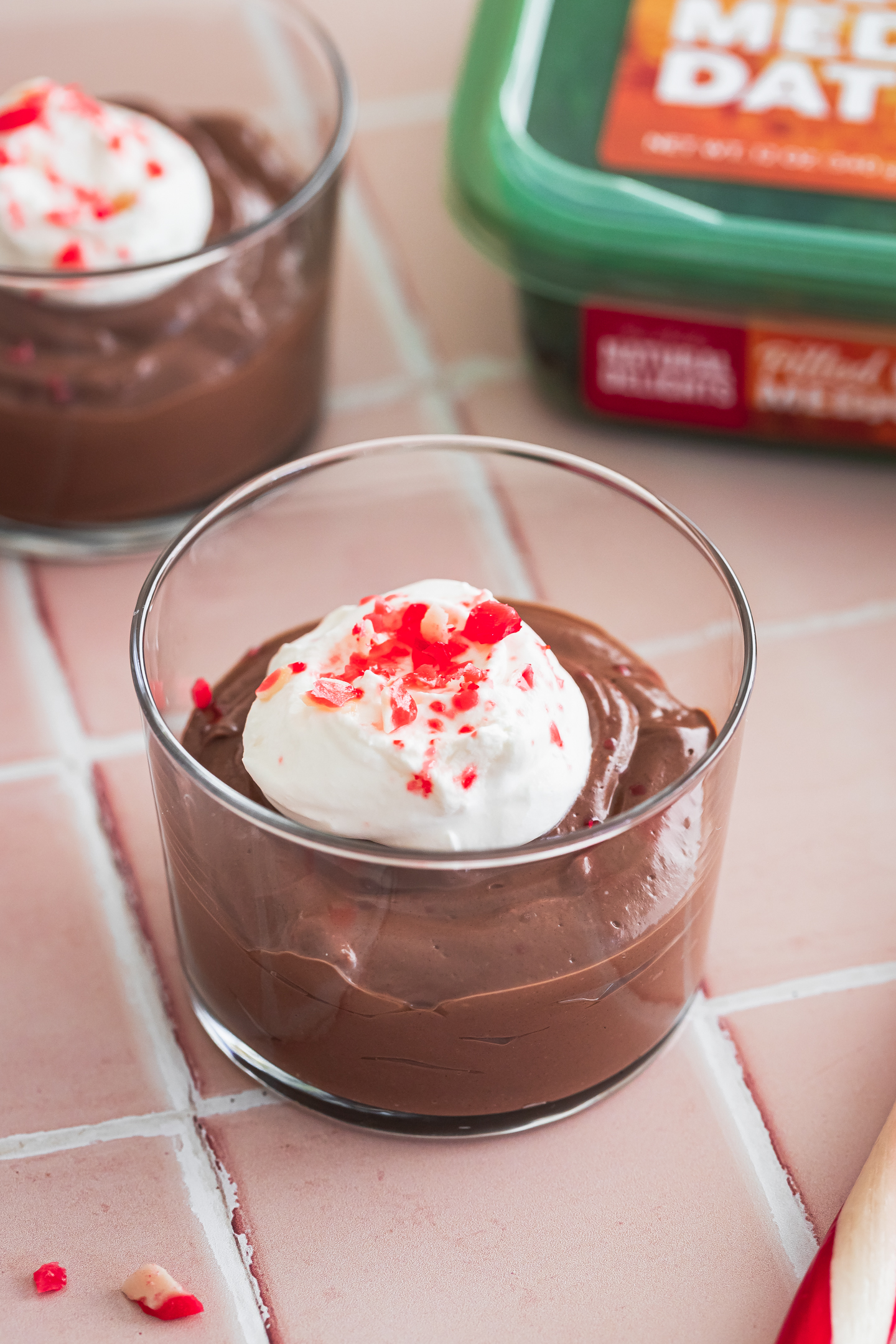 Vegan Chocolate Peppermint Mousse - Le Petit Eats
